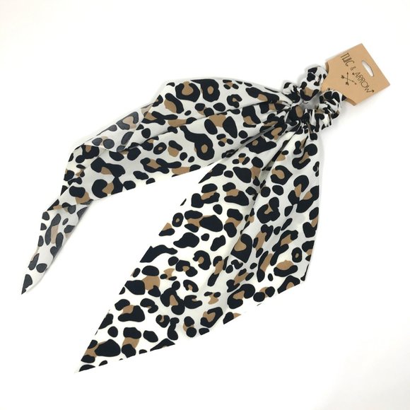 Twig & Arrow | Accessories | Newtwig Arrow Leopard Pony Hair Scrunch ...